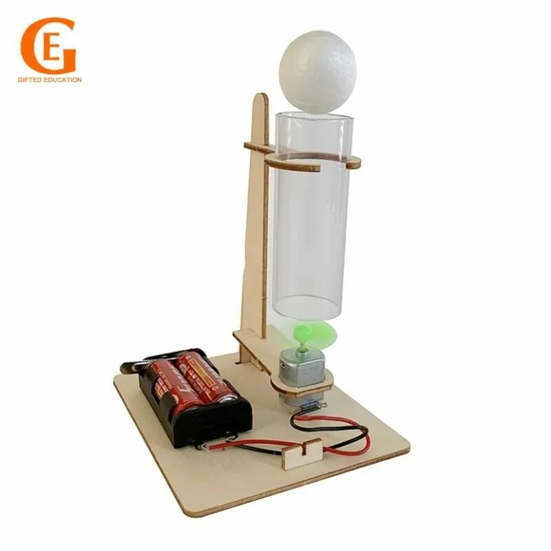Научный Набор Для Экспериментов, DIY Электронный Плавающий Шар Из Дерева, Обучающие STEM-игрушки Для Детей