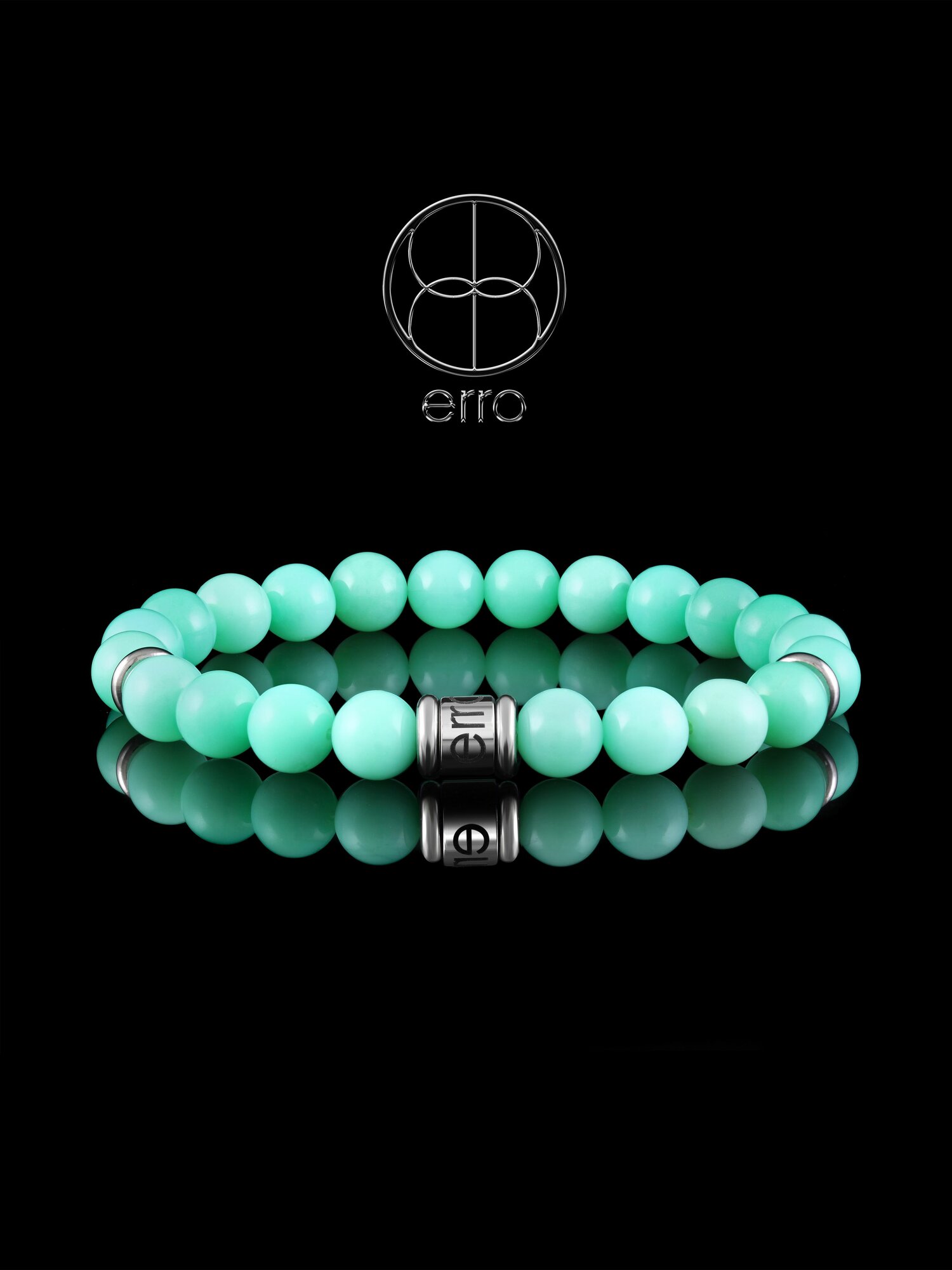 Браслет, хризопраз