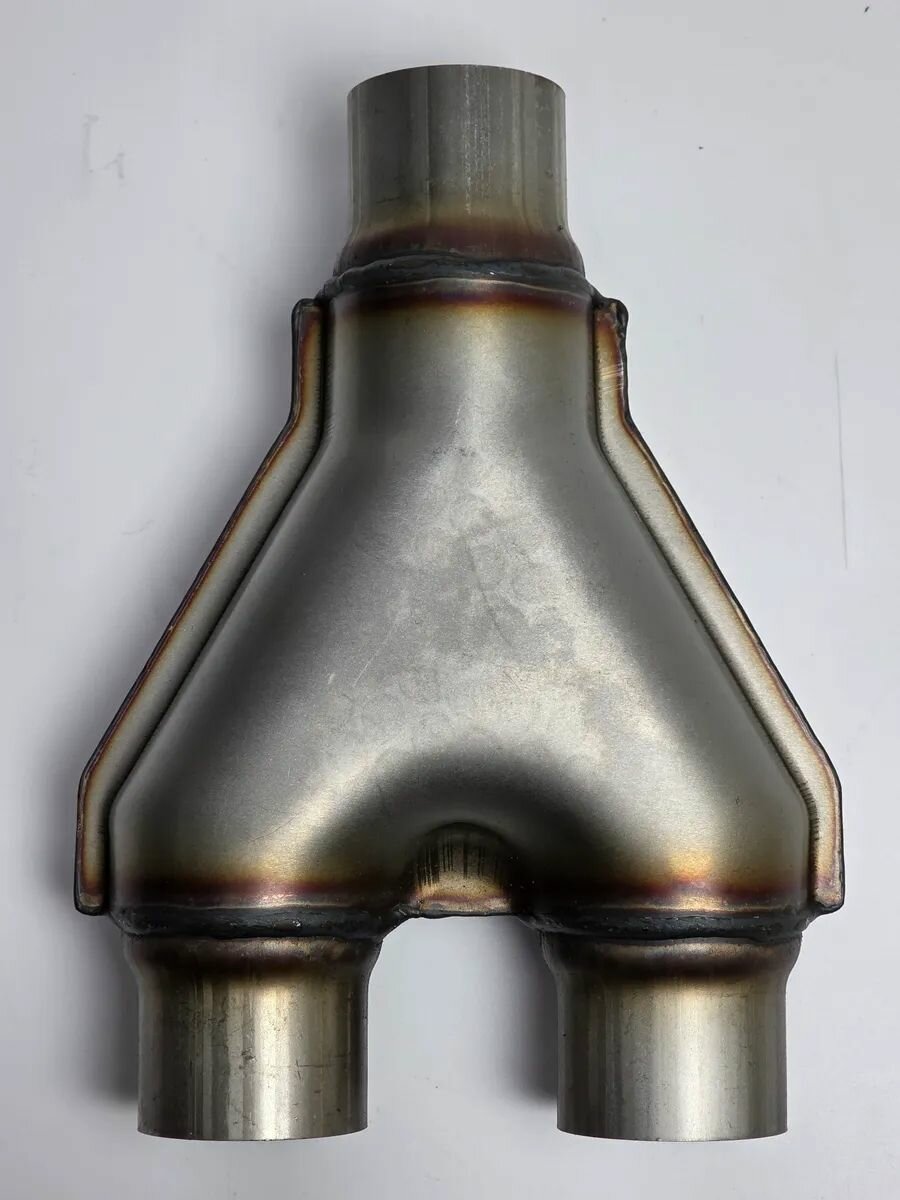 Y-пайп из нержавеющей стали AISI409 51 мм