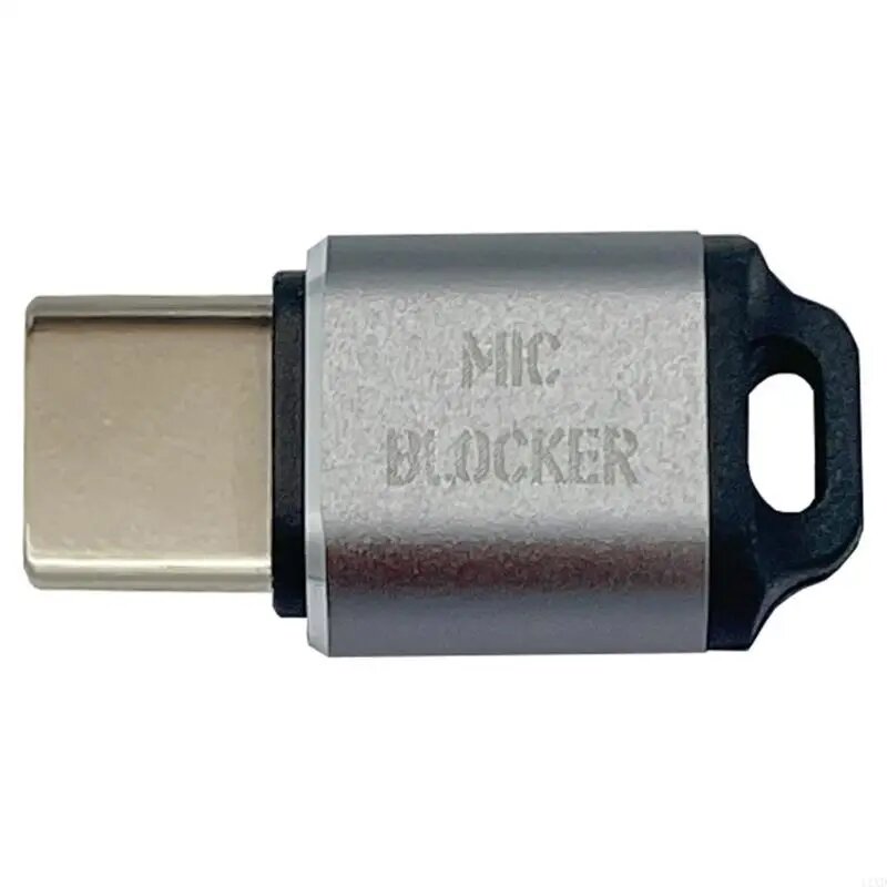USB C Микрофонный блокер, Цвет: for Grey