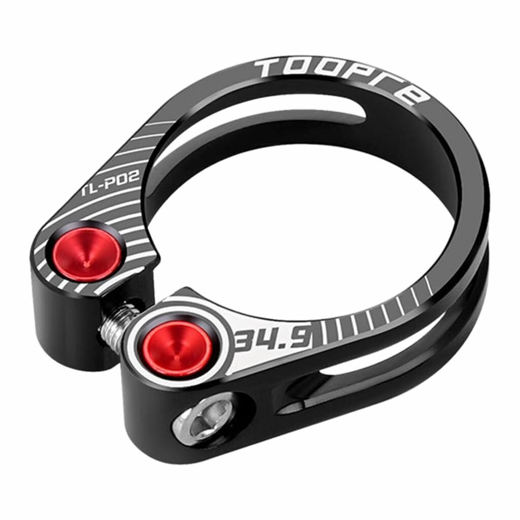 Хомут подседельного штыря 31.8/34.9 мм, 34,9 мм Черный