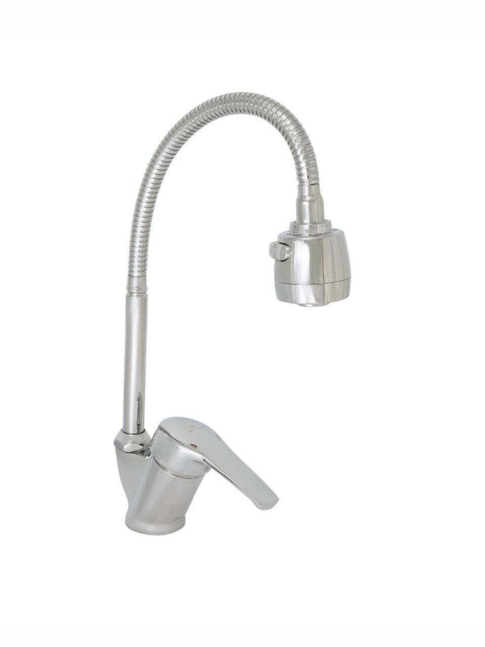 Смеситель для кухни, Gota Rocio, Flex, гибкий излив, с картриджем, хром, 232514-GOTA