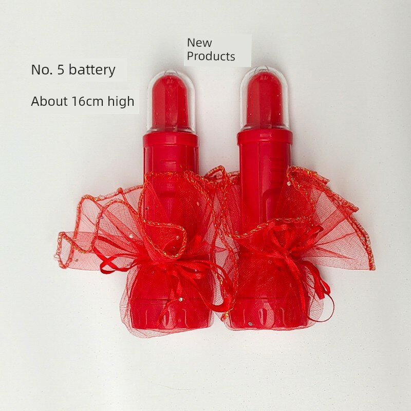 Большой красный свадебный фонарик с красной марлей для свадьбы и невесты, перезаряжаемый вечный фонарик для свадьбы