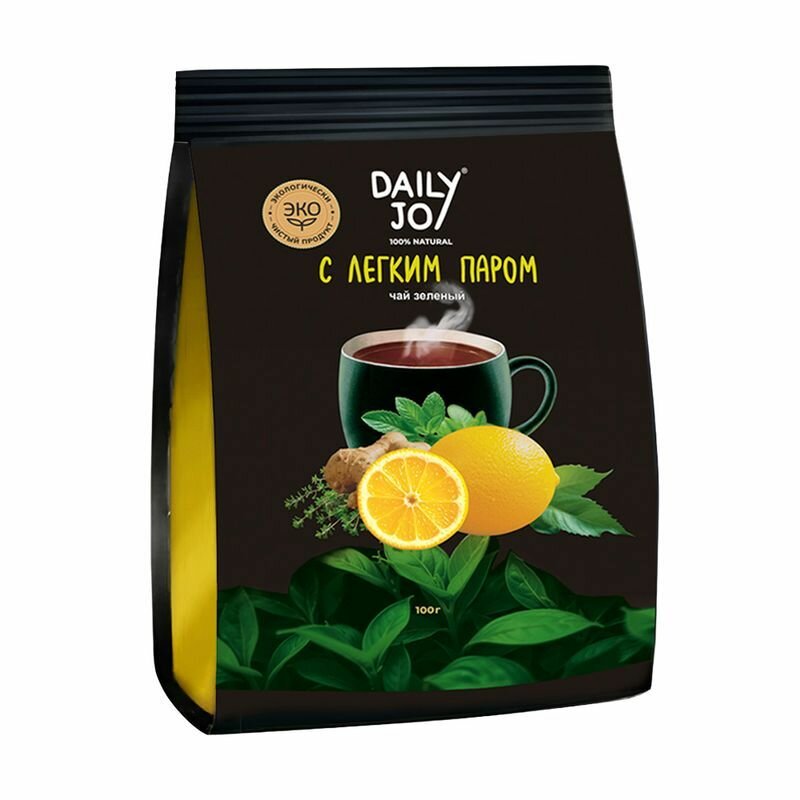 Чай зелёный "С лёгким паром" 100 г