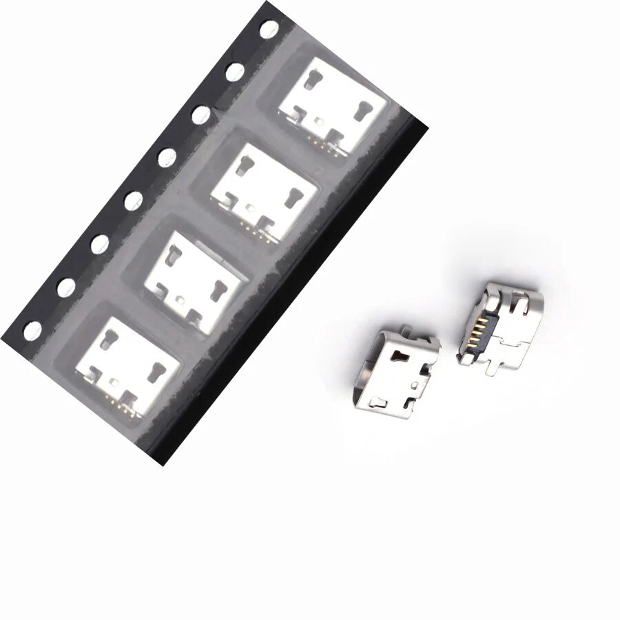 10 шт. USB-зарядное устройство, разъем для зарядки док-станции, разъем Micro для Nokia 105 207 208 220 Dual SIM 230 Asha 500 503 Lumia 710 808