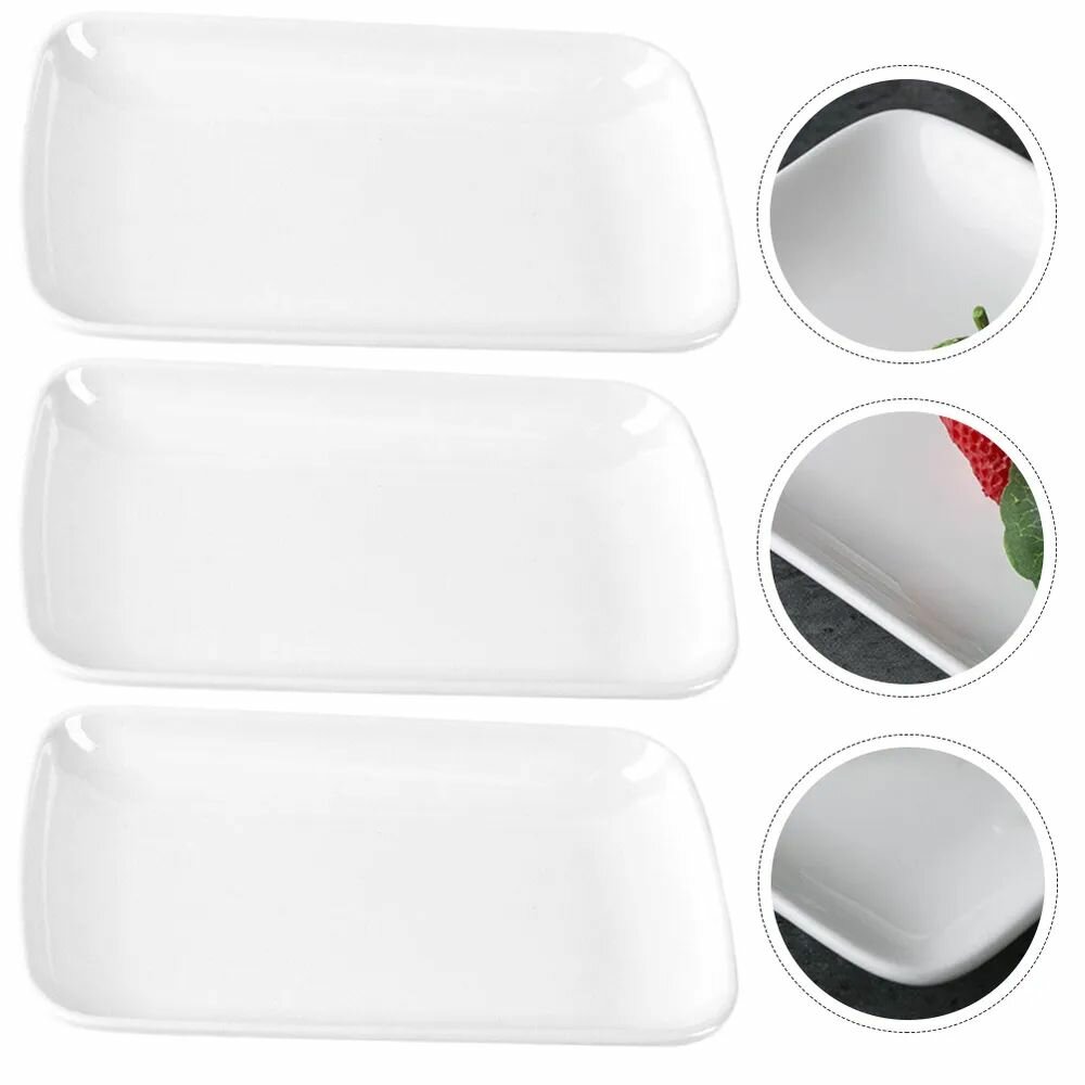 Блюдо сервировочное, 1 шт, Меламин White