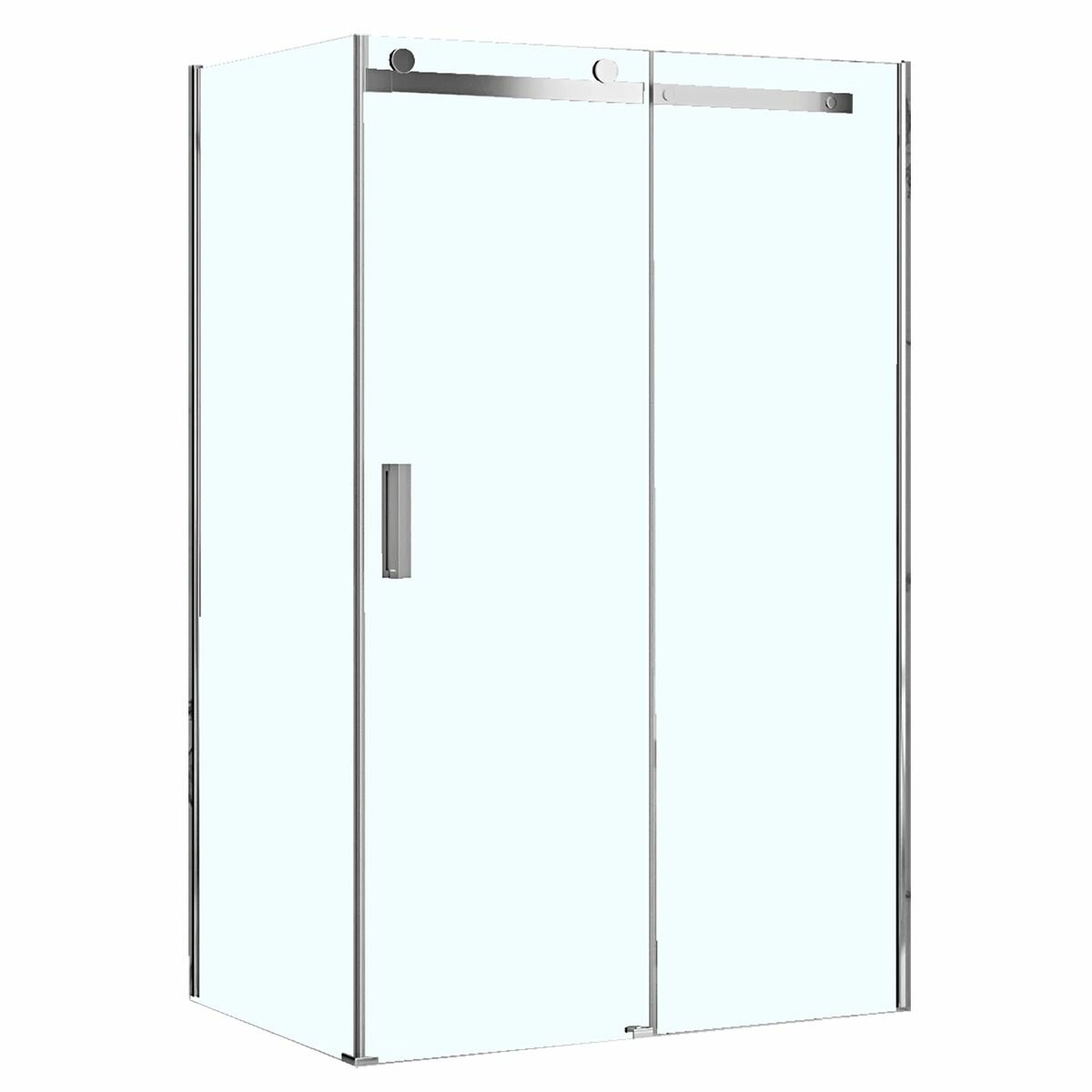 Душевое ограждение без поддона серебро Loranto Neo 100х120х190 CS-22111-100