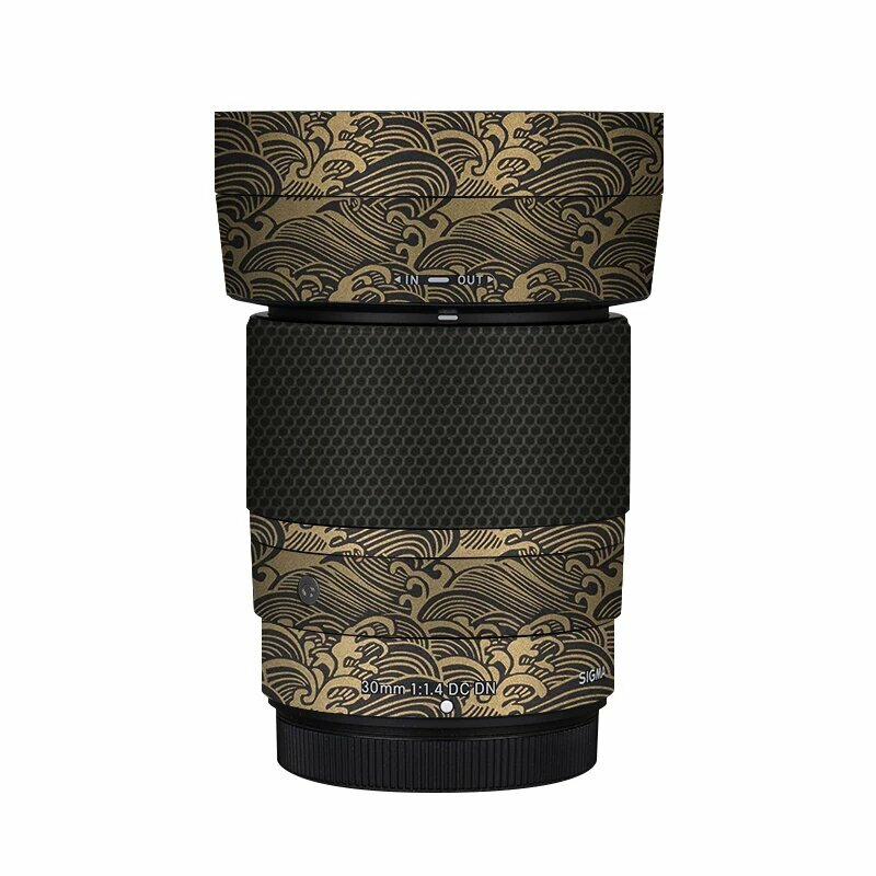 Сигма 30 мм f/1.4 Объектив для Fujifilm X-Маунт, Волна Океана Золотой Отделка, Яркий для Пейзажной Съемки
