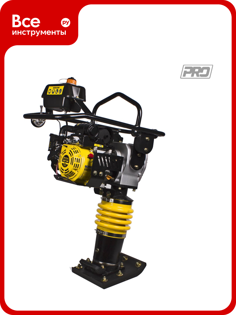 Вибротрамбовка CHAMPION TR72, Компактный, бензине