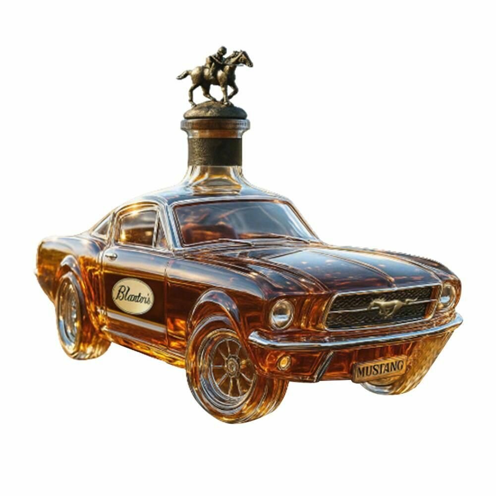 Бутылка виски в форме полицейской машины Ford Mustang, коллекционная креативная бутылка для подарка и декора
