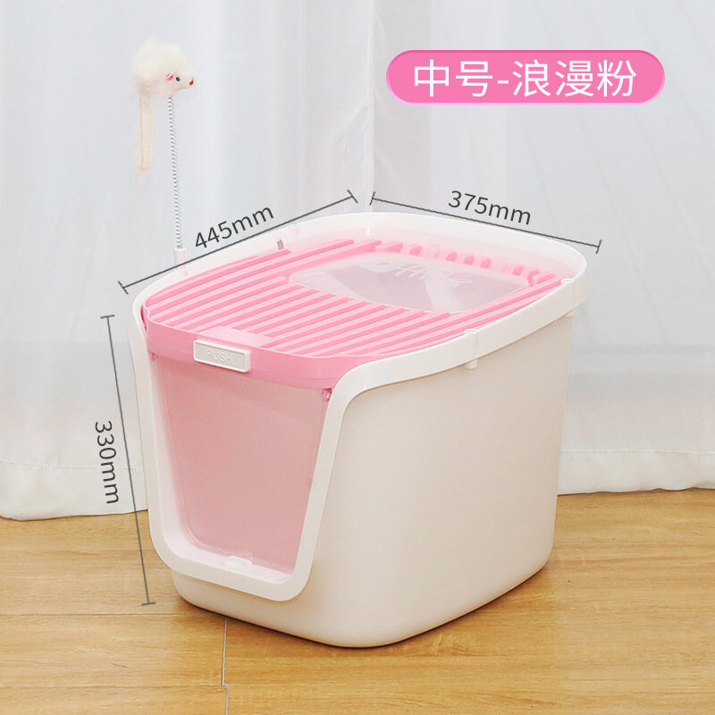 Раковина для кошачьих туалетов Полностью закрытый негабаритный унитаз с защитой от песка Защита от запаха Защита от