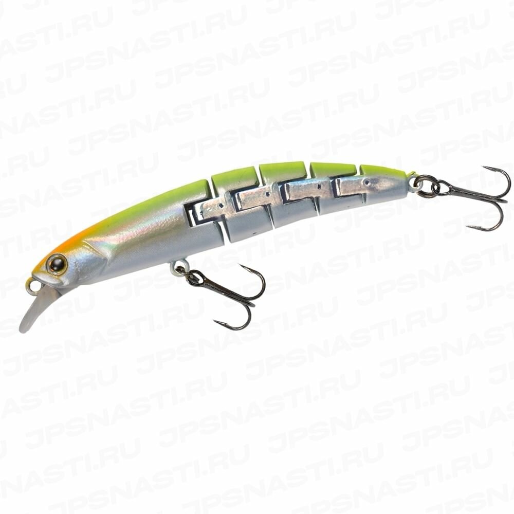 Универсальный составной воблер для рыбалки Tiemco Cicira 70SS, 4.4 г, #007 LH Habanero Shato / Японские воблеры / Рыболовные приманки