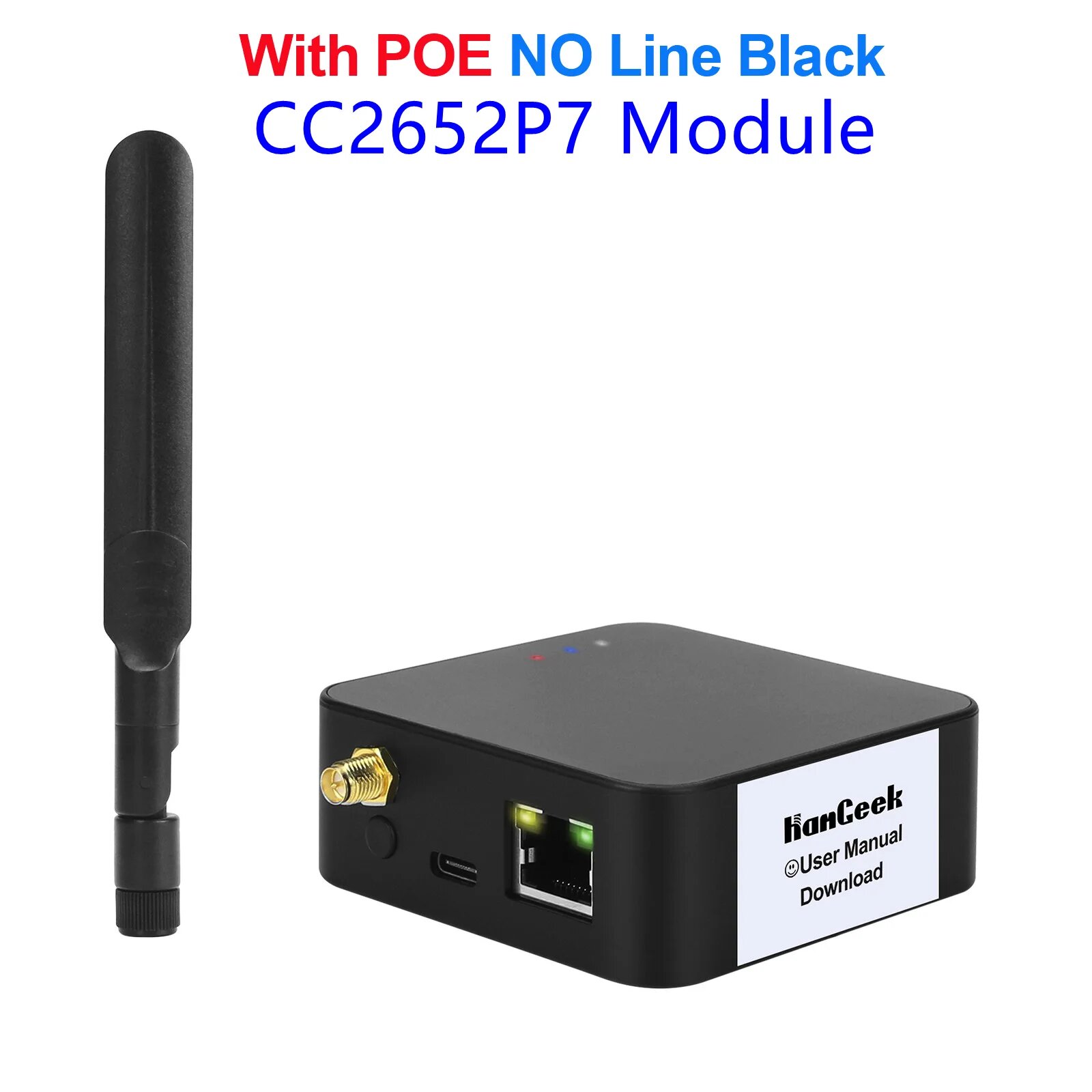 CC2652P7 Zigbee Маршрутизатор с POE
