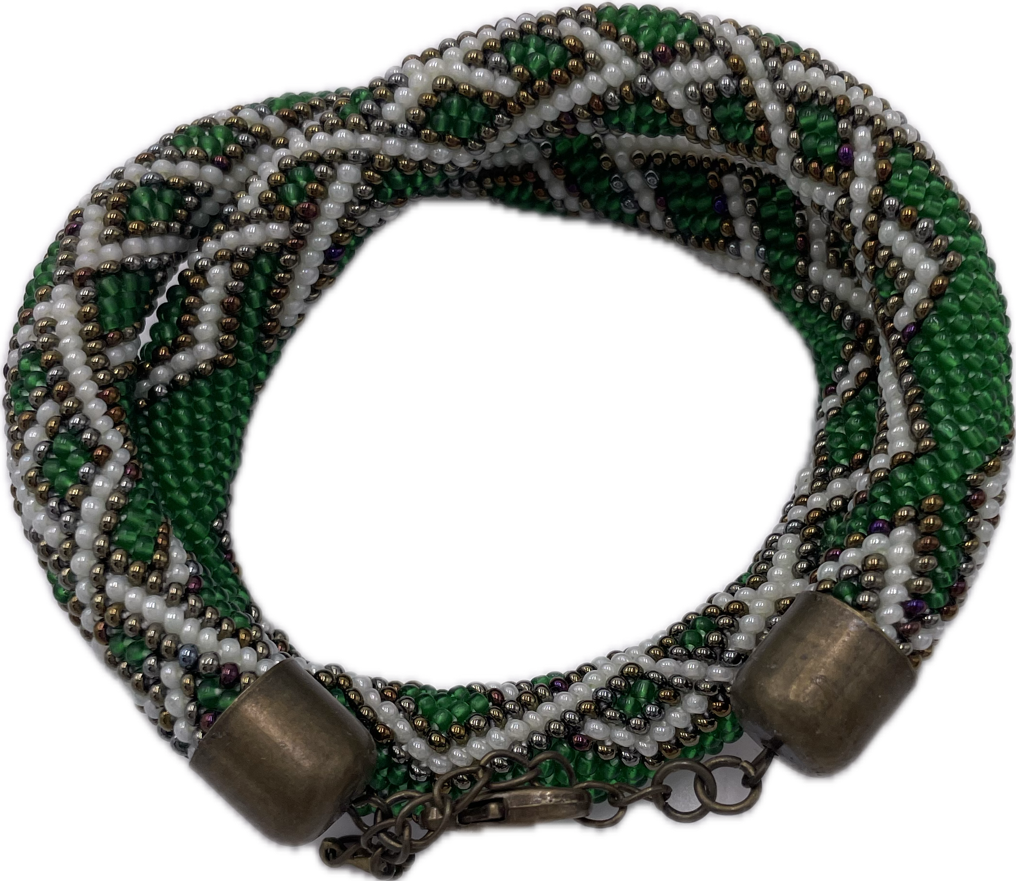 Колье, бисер