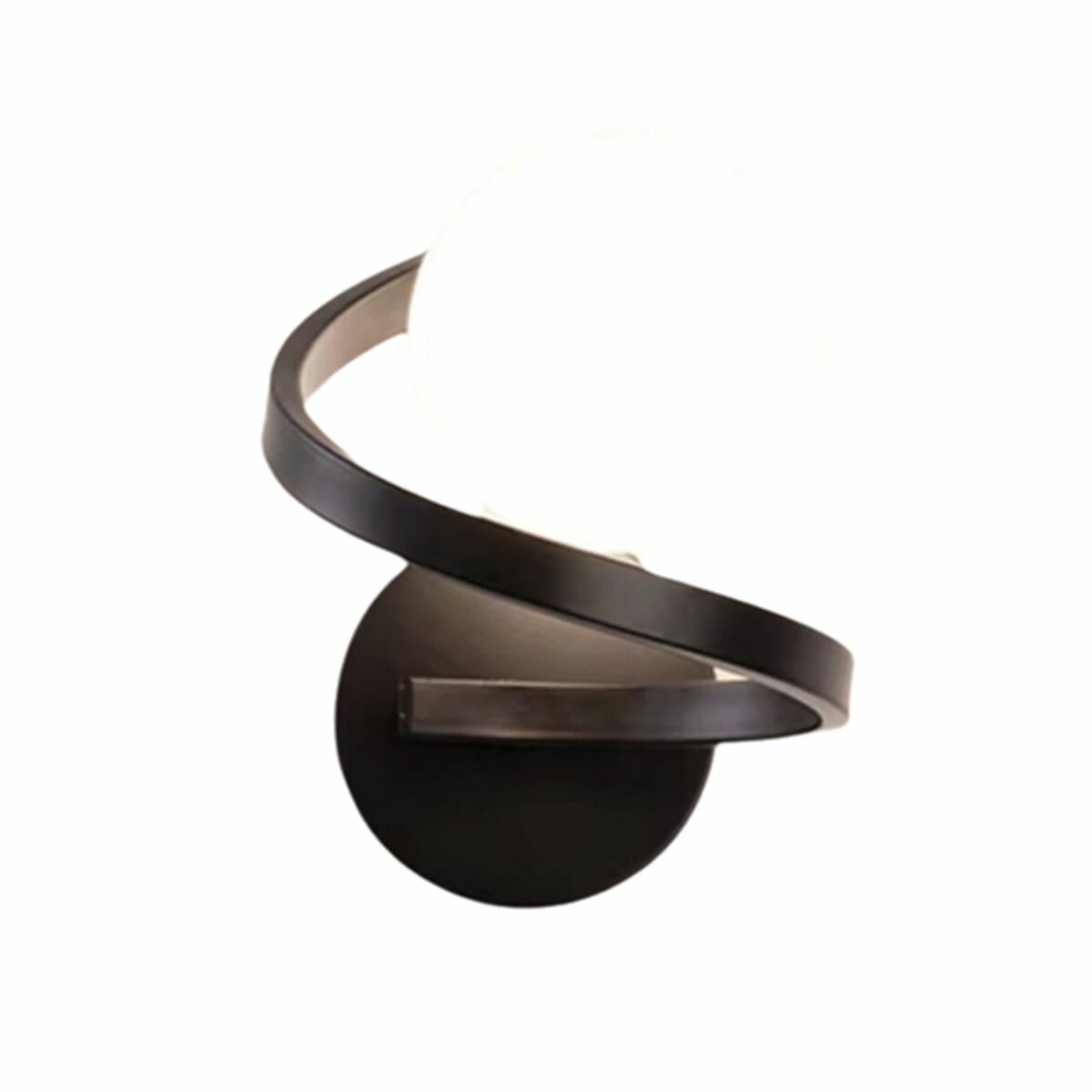 Черные медные светодиодные настенные светильники для спальни с лампочкой для прикроватной тумбочки