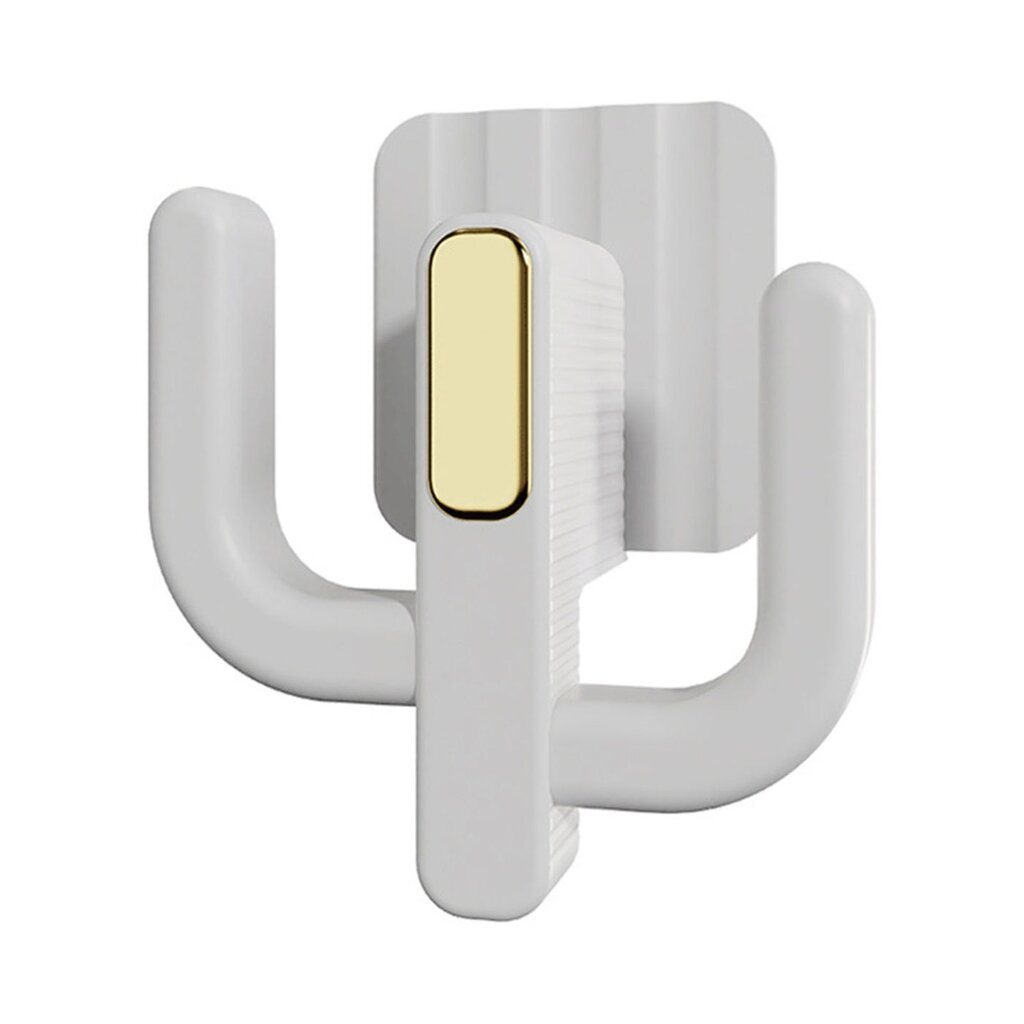 1шт) Держатель для кактусовых тапочек без перфорации-белый