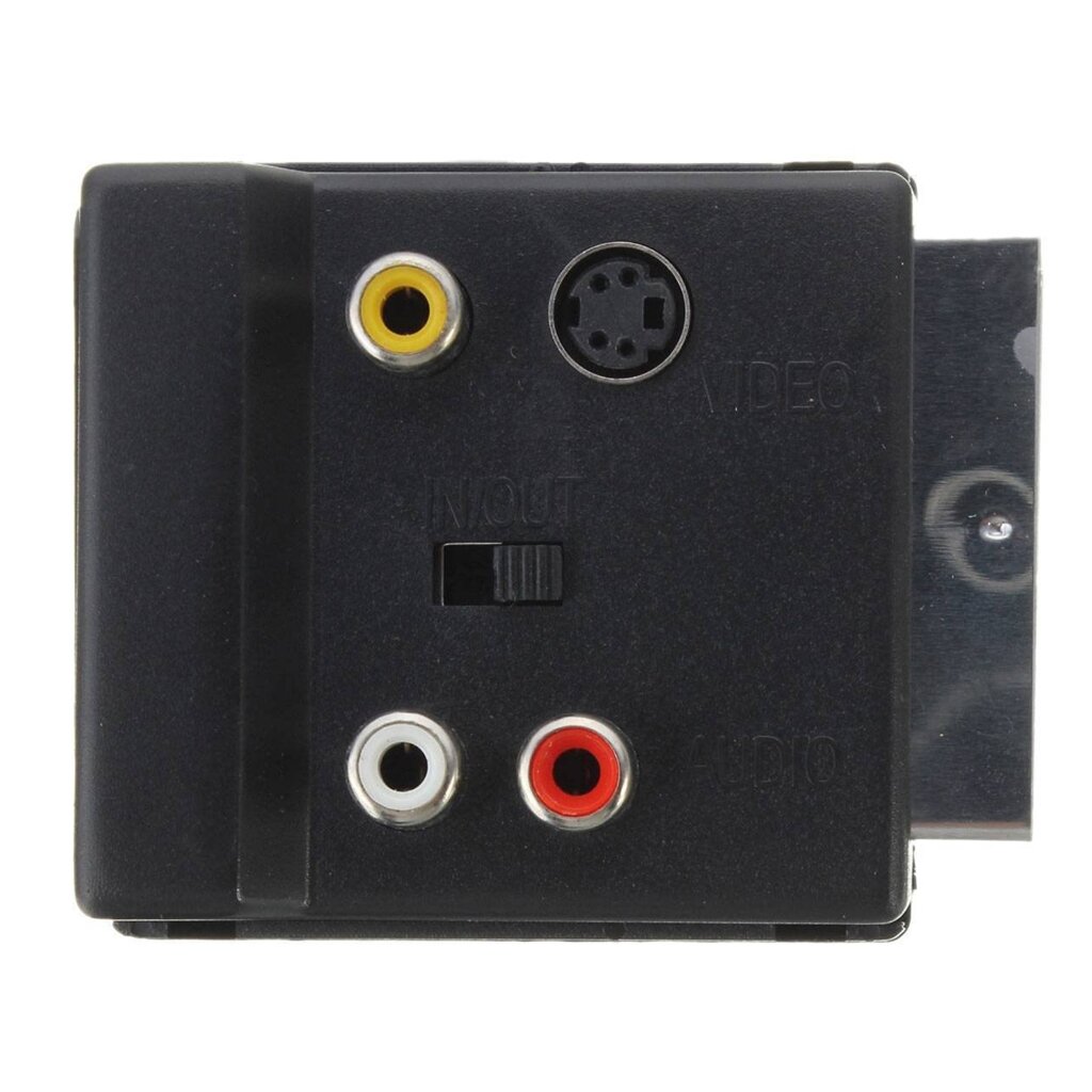 Универсальный AV-преобразователь SCART С Возможностью Переключения, Точно Подходящий Для Нескольких Устройств, Прочная Металлическая Конструкция из АБС-Пластика