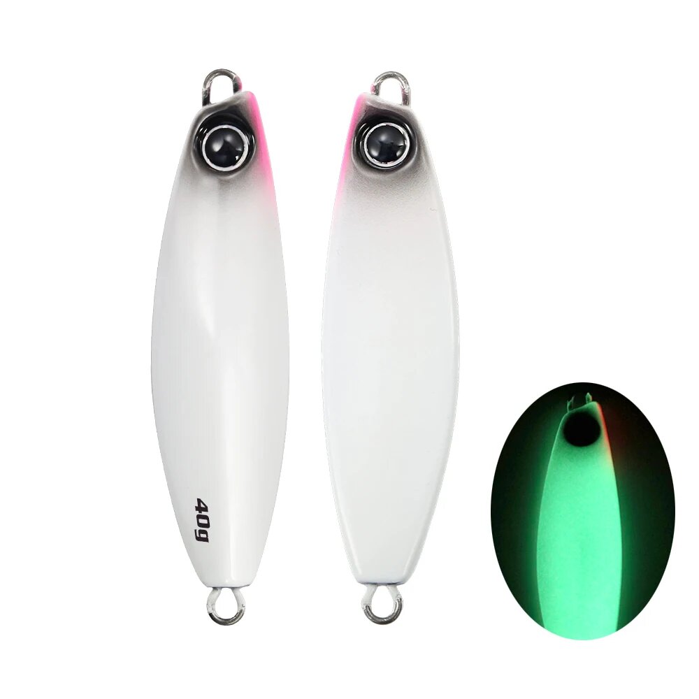 Металлический джиг JIGGING PRO 40g White