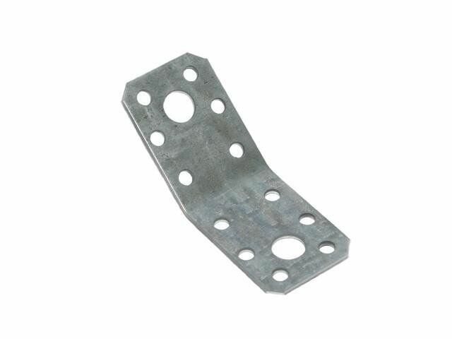 Крепёжный уголок 50х50х35х2 мм, под 135 градусов, оцинкованный (20шт)