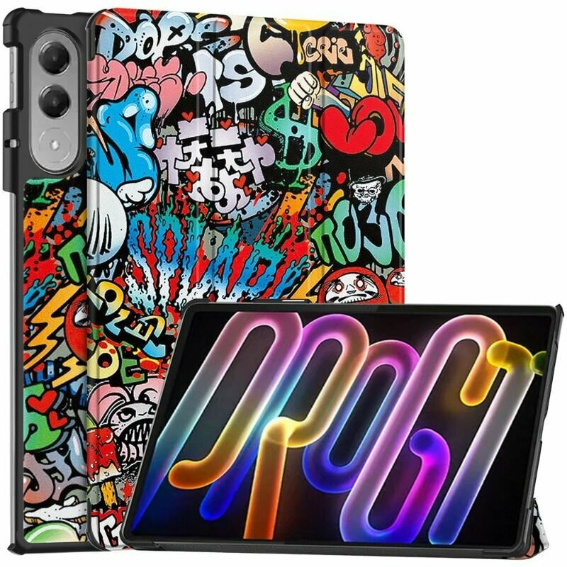 Чехол для Lenovo Xiaoxin Pad Pro GT 11.1 дюймов 2025 складывающийся стенд смарт магнитные таблетки крышки TB710FU 11.1" корпуса планшетов