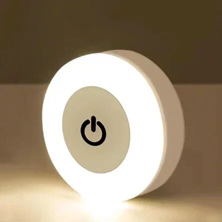 Ночник LED LISM белый, теплый свет