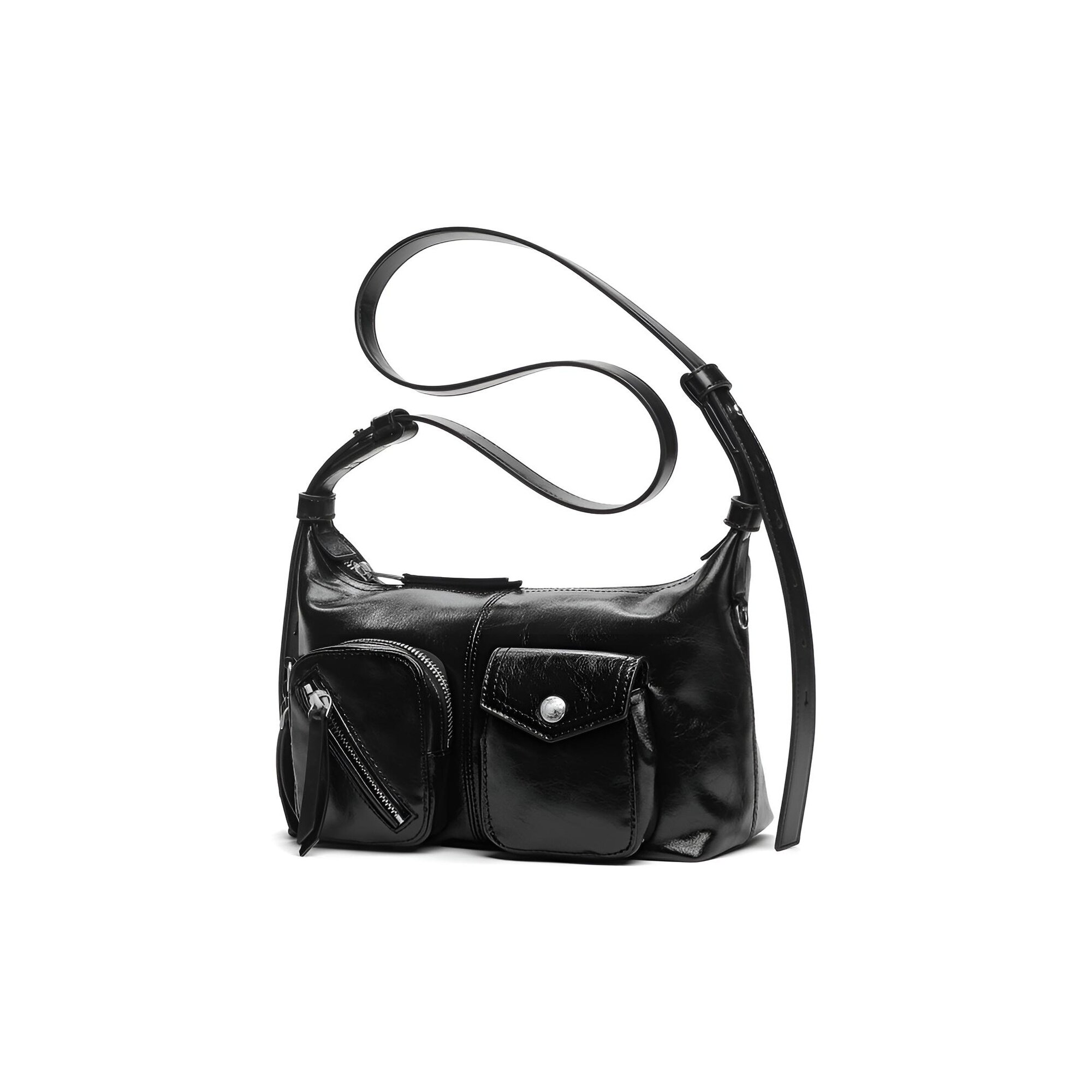 Сумка CHARLES & KEITH, фактура пэчворк — фото 1