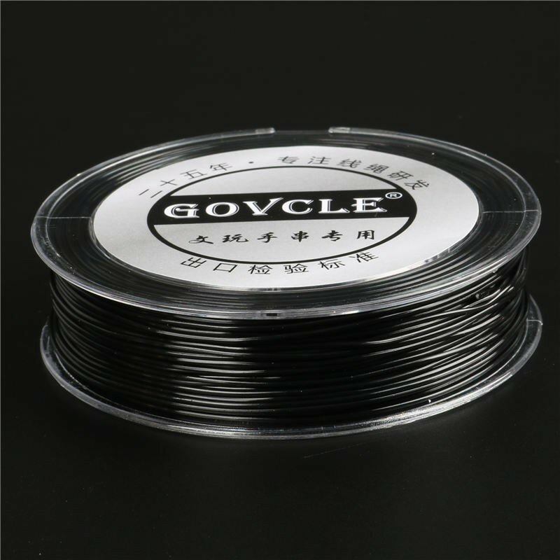 Кристаллический браслет, эластичный шнур, бисерный браслет, износостойкий бисерный шнур, эластичная лента, прозрачный шнур из коровьей кожи