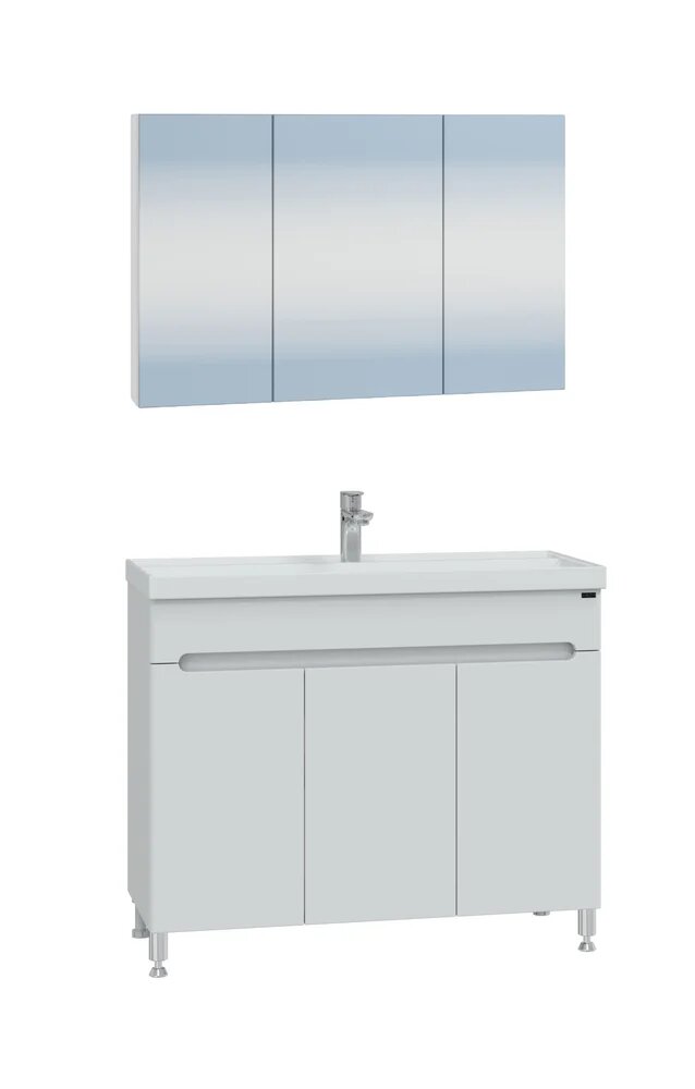 Мебель для ванной комнаты СаНта Лондон 100 напольная