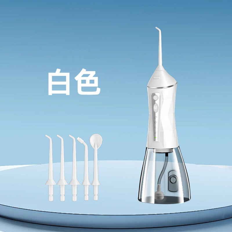Новая модель ирригатора для полости рта, домашний, водонепроницаемый, портативный, с резервуаром для воды 320 мл, поршневой насос, водяной флоссер, поддержка кросс-граничной оптовой торговли