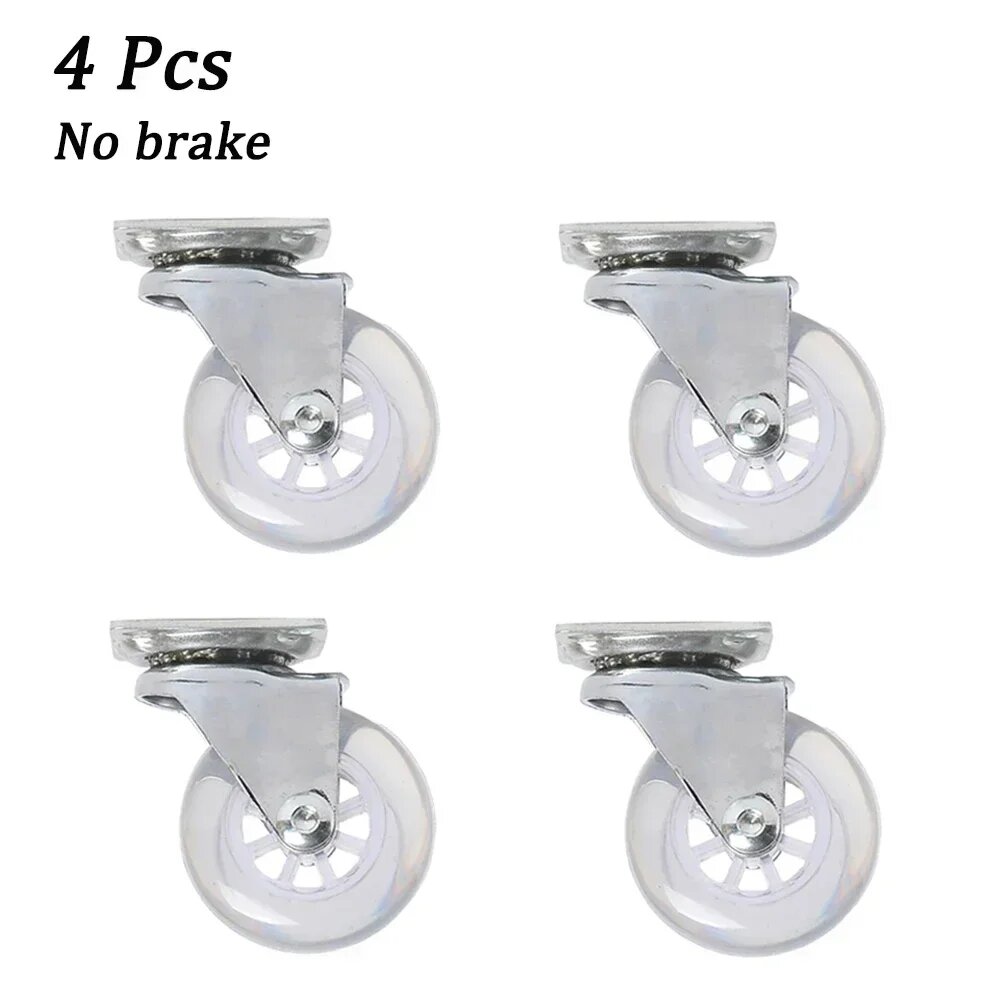 Поворотные ролики из полиуретана 2 дюйма 4 Pcs No Brake