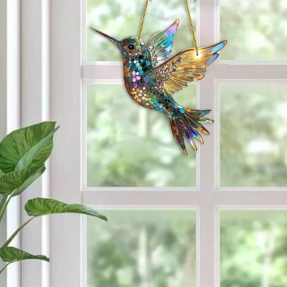 Расписной декор окна Подвесное украшение для крыльца