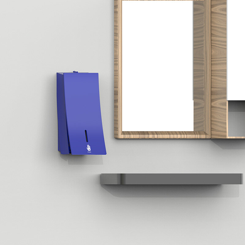 Черный ручной дозатор мыла настенный, ручная стиральная машина, пресс-тип, настенный дозатор мыла для ванной, отеля, легкий роскошный дезинфектор для рук