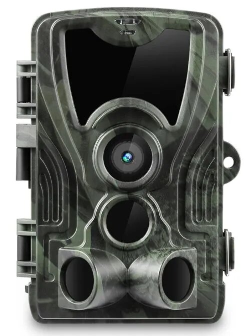 Фотоловушка НС-801A proff-series для организации охранного видеонаблюдения и изучения дикой природы, угол обзора 120 градусов, ABS пластик — фото 1