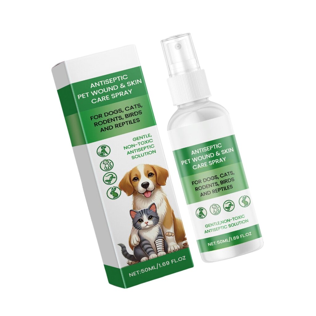 Спрей для кошек и собак при зуде и раздражении кожи