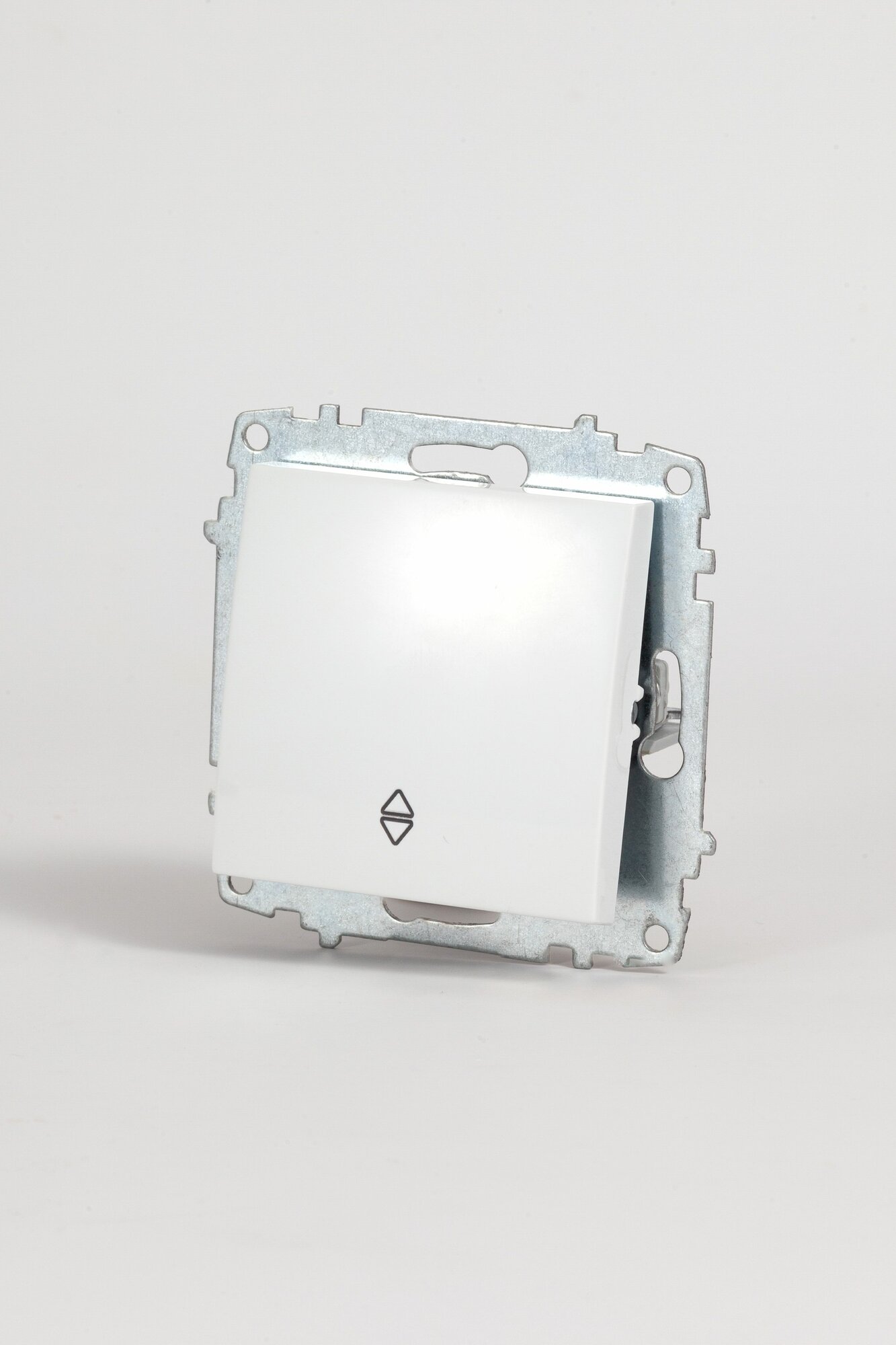Переключатель Elbi Zena Vega белоснежный M+K 609-015600-209