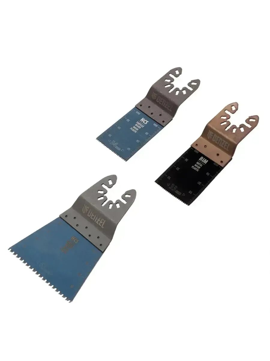 Насадки для реноватора (МФИ) по дереву/металлу DENZEL 782403