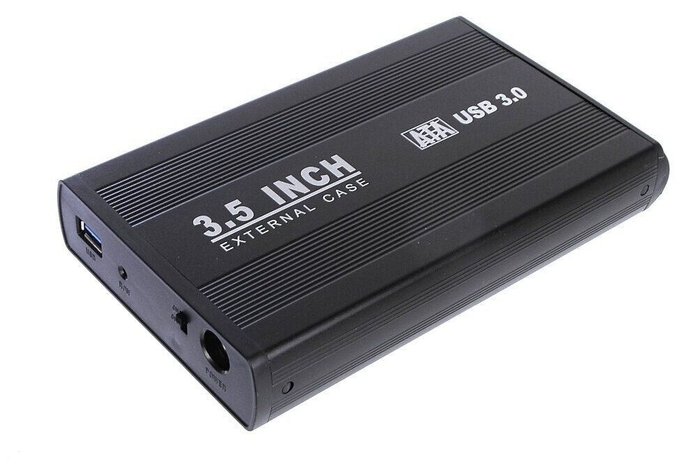 Корпус для жесткого диска HDD Palmexx 3.5 USB 3.0 черный PX/HDDB-3.5-black