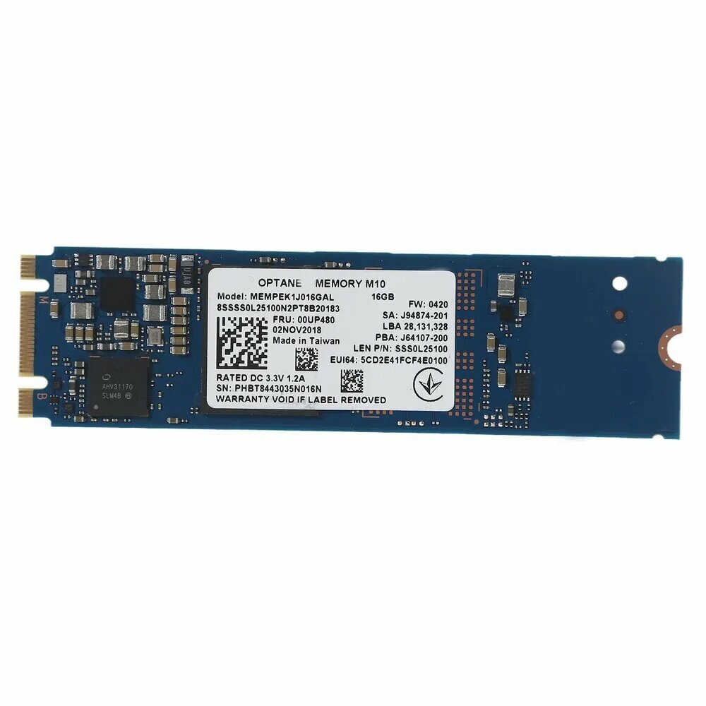 Для ноутбука Intel Optane 16G Твердотельный накопитель Внутренний SSD Жесткий диск M.2 HDD