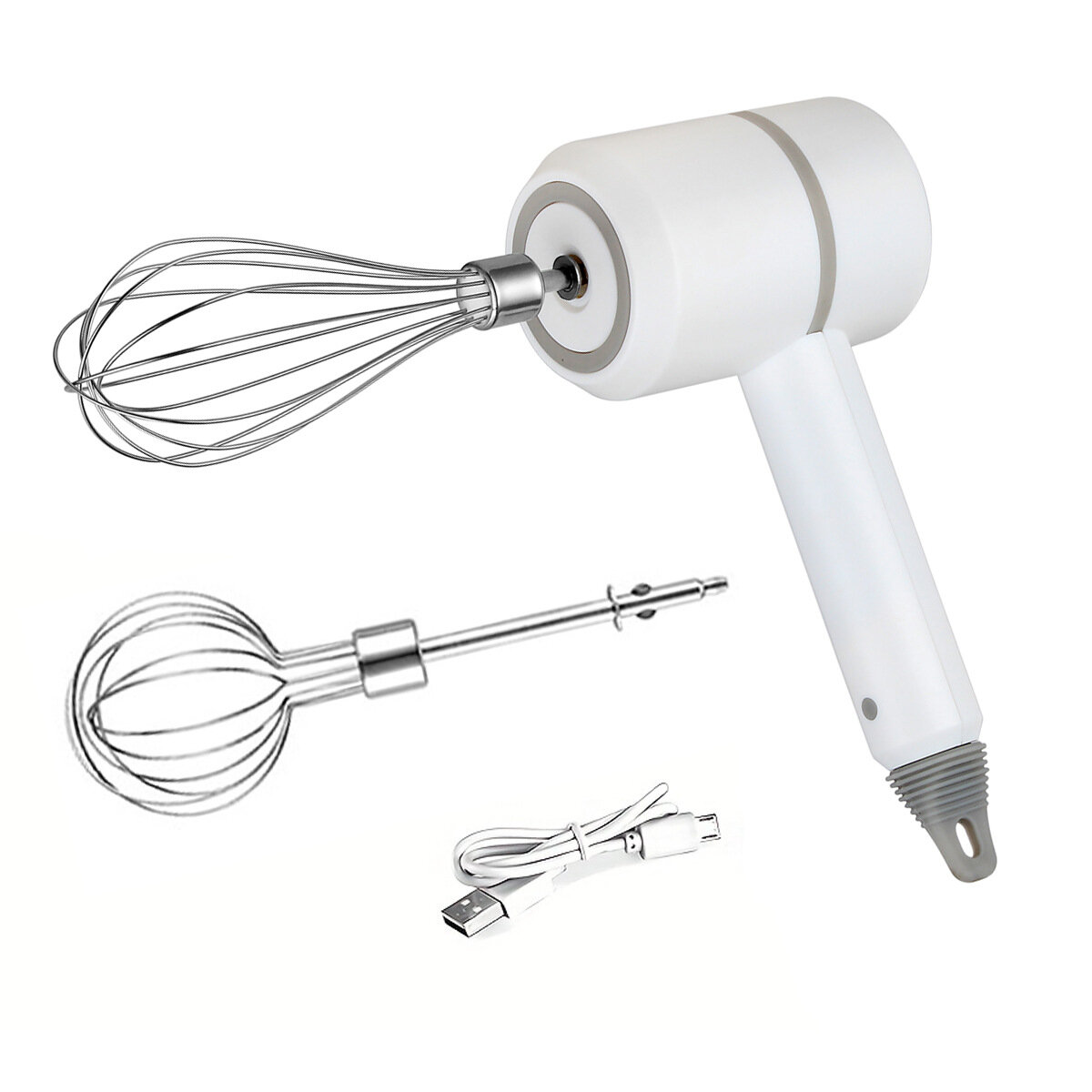 ⭐ Беспроводной электрический миксер для яиц, мини-кремовый автоматический венчик, ручной перезаряжаемый миксер для выпечки тортов ⭐