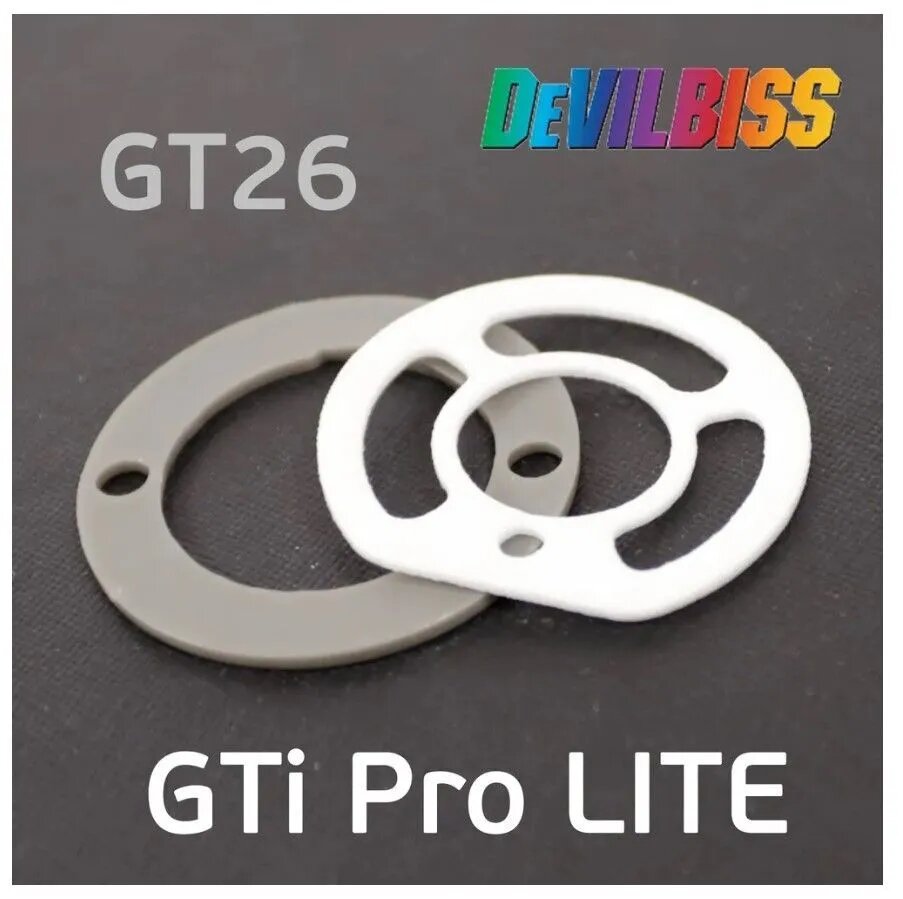 Ремнабор для краскопульта DeVilbiss уплотнитель, кольцо (GTi Pro LITE, PRi Pro LITE, GTi Pro)