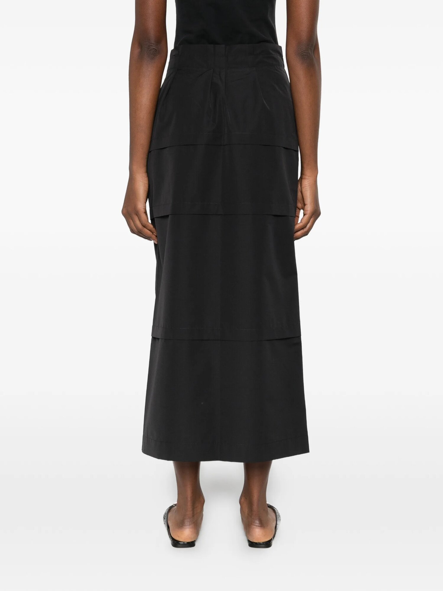 Юбка LITKOVSKA Tiered midi skirt, размер 40 — фото 1