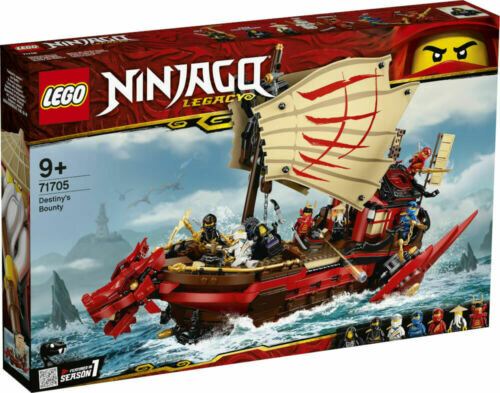 Lego 71705 NinjaGo Летающий корабль Мастера Ву