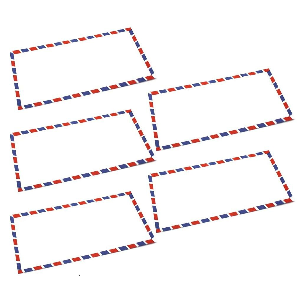 Конверты для воздушной почты, 5/15/20 шт, 5