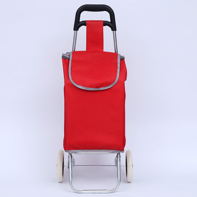 Маленькая тележка для пожилых людей для покупок продуктов, портативная тележка из ткани Оксфорд для супермаркетов, ручная тележка для покупок с нанесенным логотипом.
