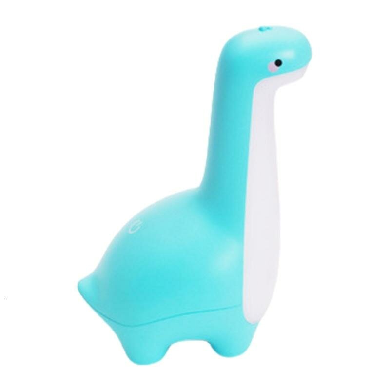 Ночник в форме динозавра, USB-зарядка, Синий