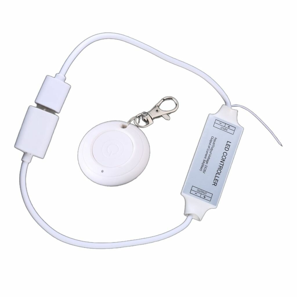 USB кабель с пультом для LED ламп и вентиляторов 5V