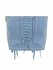 Топ Elisabetta Franchi Lace-up top, размер 40, blue
