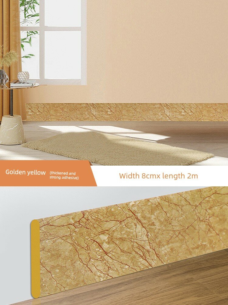 Мягкий самоклеящийся плинтус, противоударный, трехмерный, утолщенный, для пола и стен, декоративная наклейка из