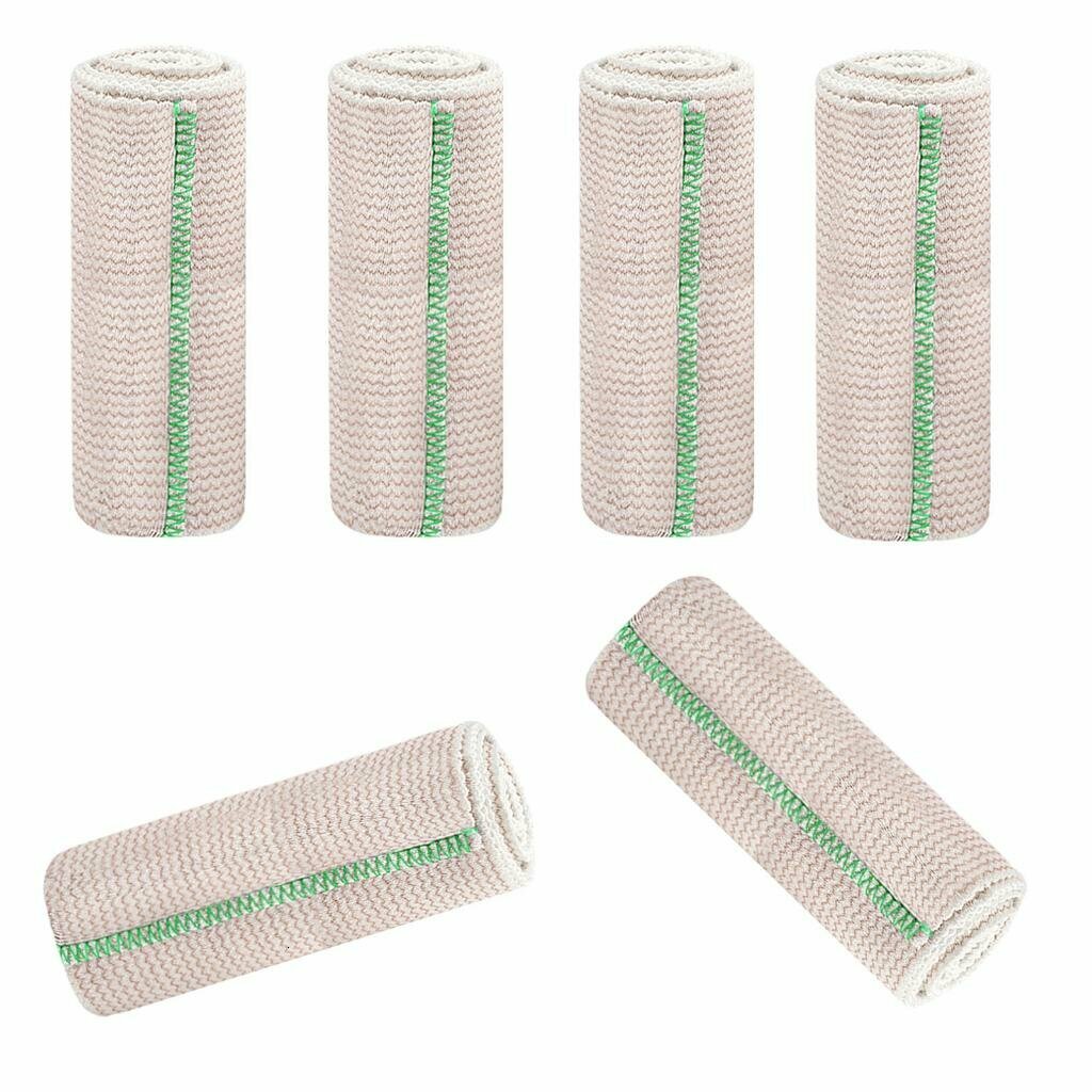 Эластичные бинты хлопковые 6 шт, 15cm