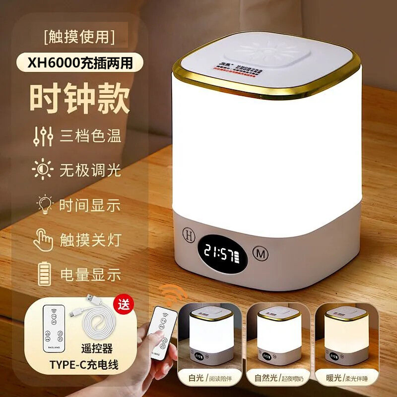 Рождественский ночник LED с защитой для глаз, настольная лампа для студентов, атмосферный свет, кросс-бордерный хит, сертификация CE